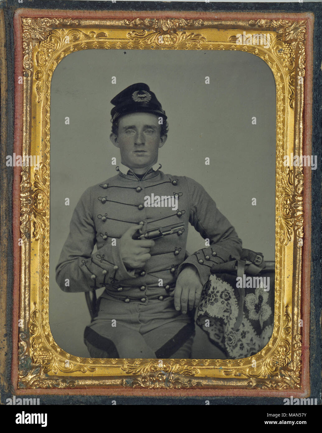 . George Armstrong Custer. circa 1860 Stock Photo - Alamy