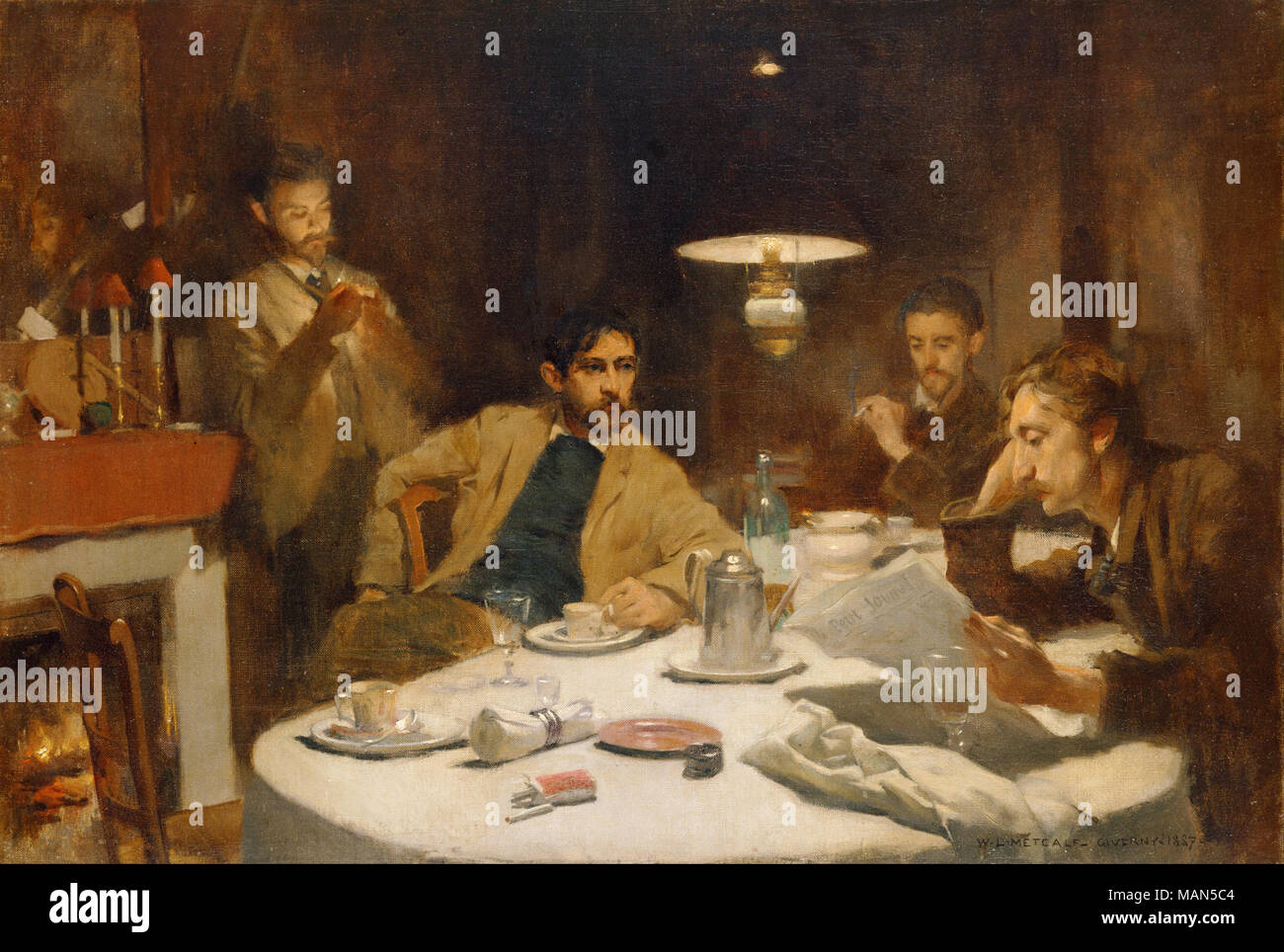 . The Ten Cent Breakfast Stock Photo - Alamy