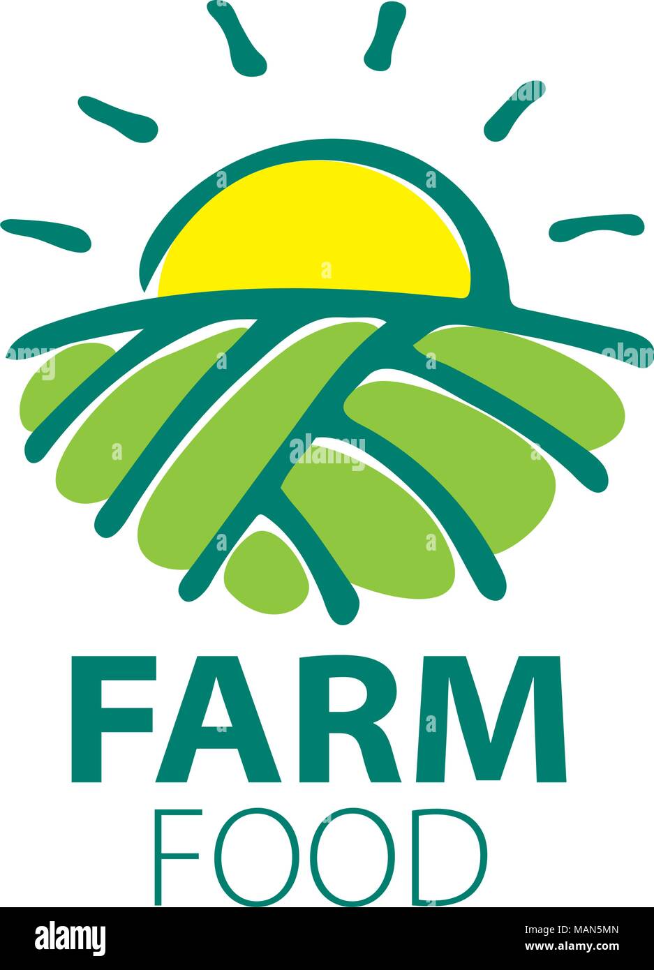 logo farm food Stock Vector Image & Art - Alamy