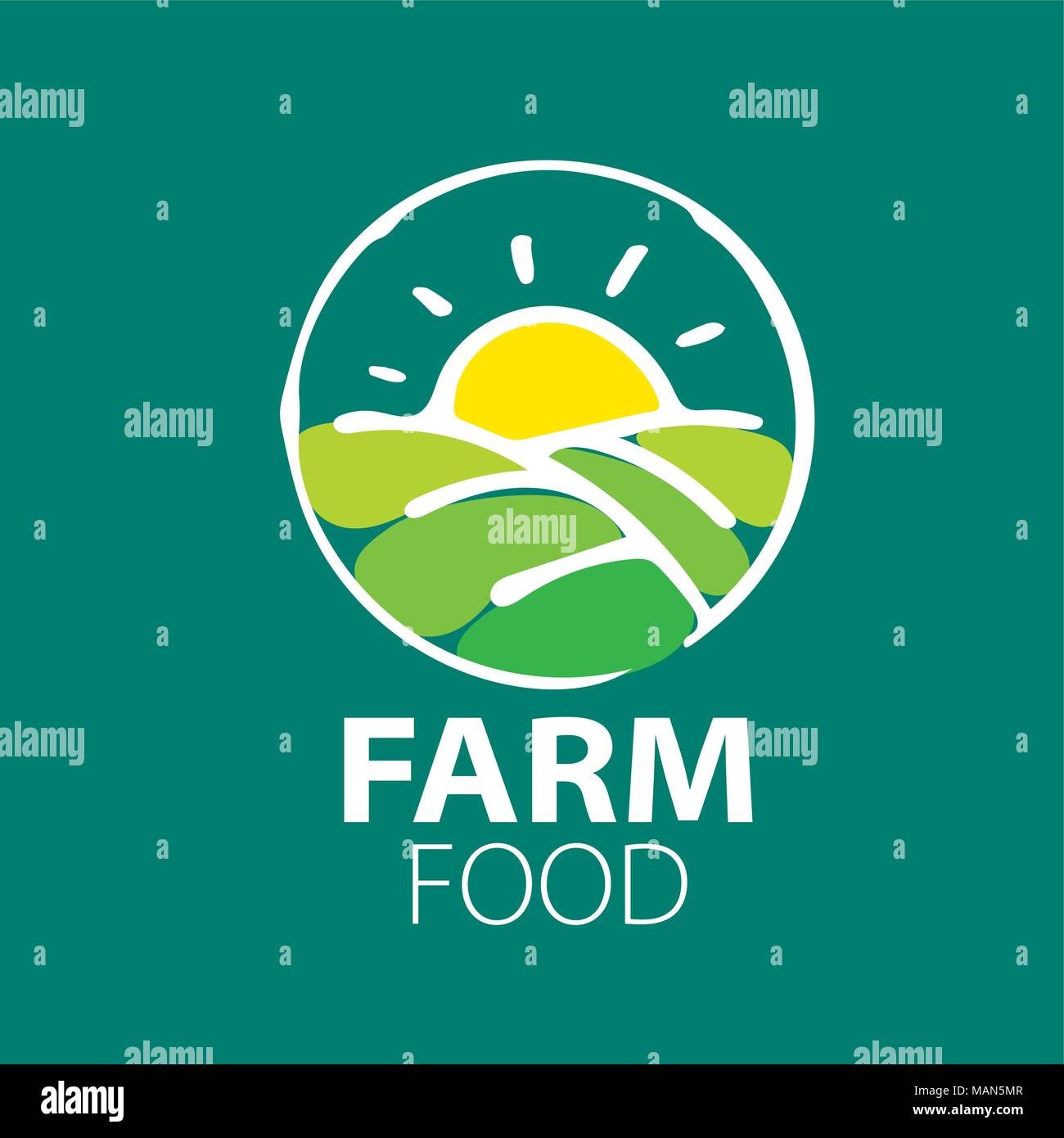 logo farm food Stock Vector Image & Art - Alamy