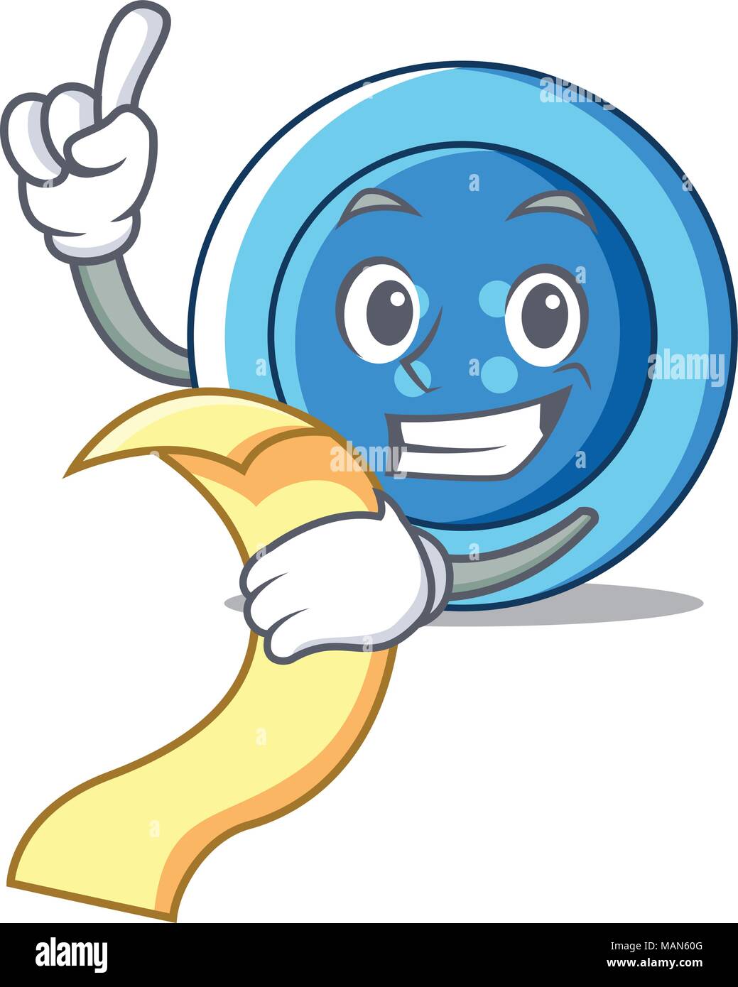 With menu clothing button character cartoon Stock Vector Image & Art ...