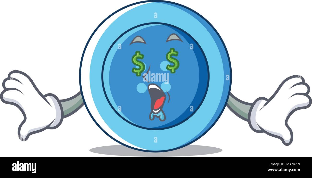 Money eye clothing button character cartoon Stock Vector Image & Art ...