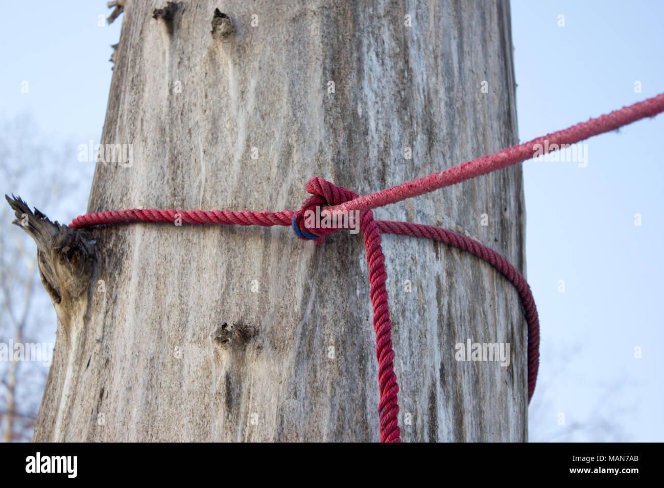 Rope knots hi-res stock photography and images - Alamy