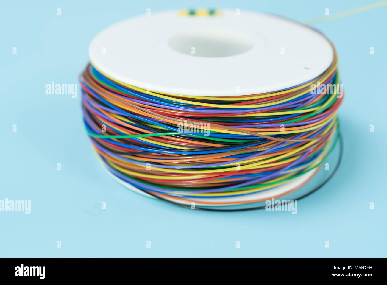 Electrical wiring electrical installation of cabling Stock Photo - Alamy