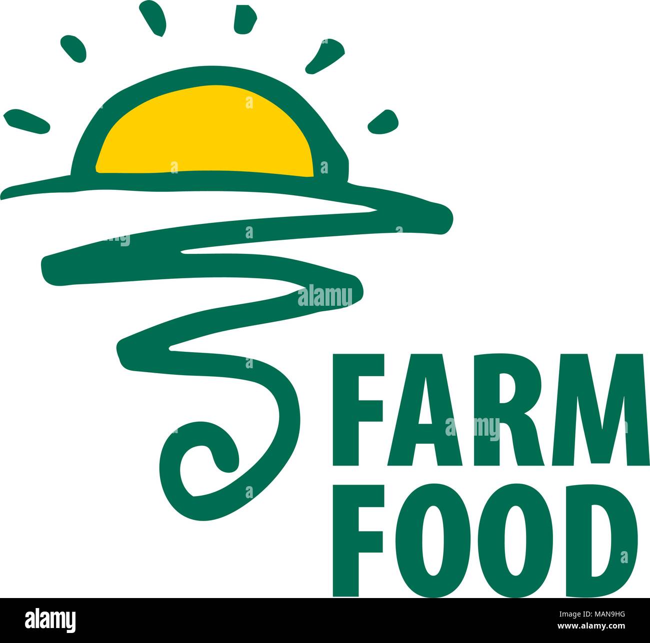 logo farm food Stock Vector Image & Art - Alamy