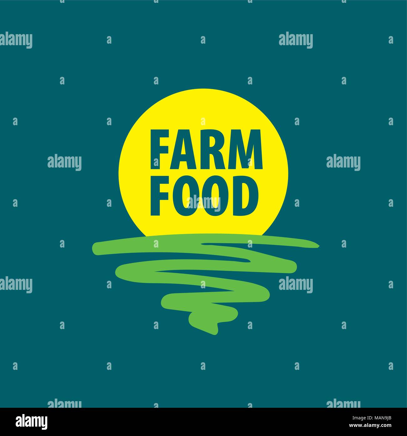 logo farm food Stock Vector Image & Art - Alamy