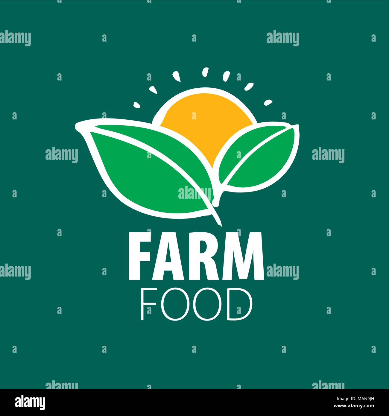 logo farm food Stock Vector Image & Art - Alamy