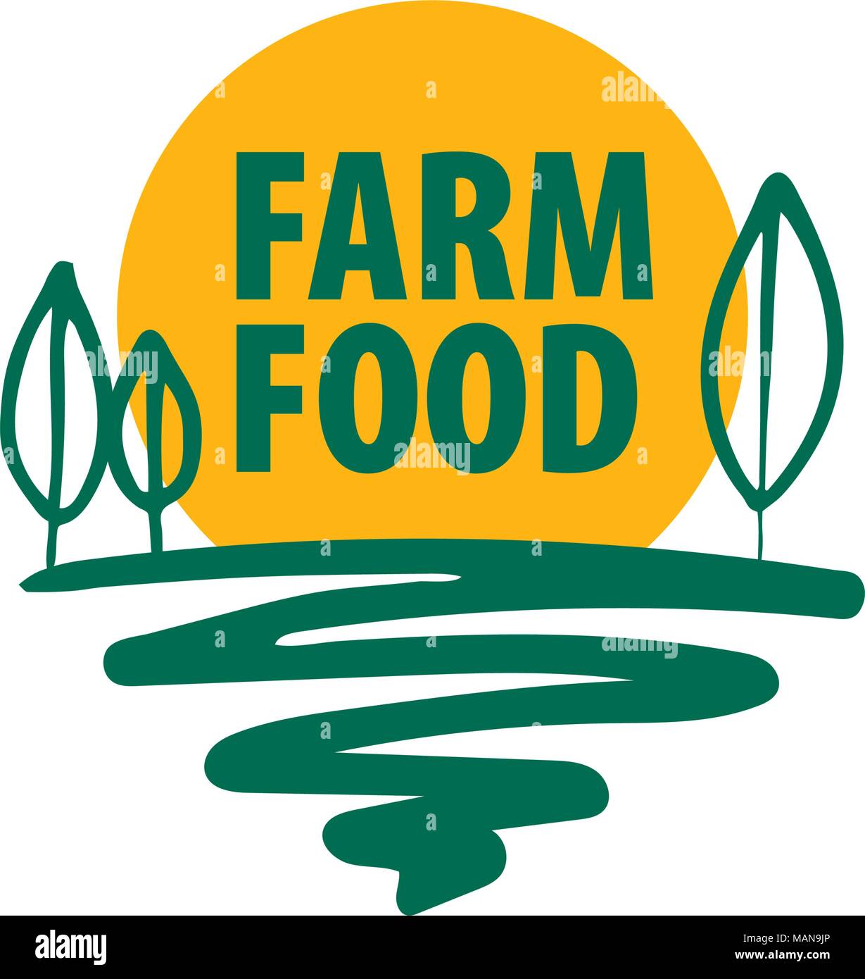 logo farm food Stock Vector Image & Art - Alamy