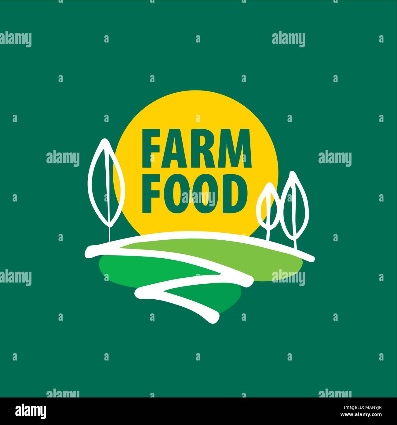 logo farm food Stock Vector Image & Art - Alamy