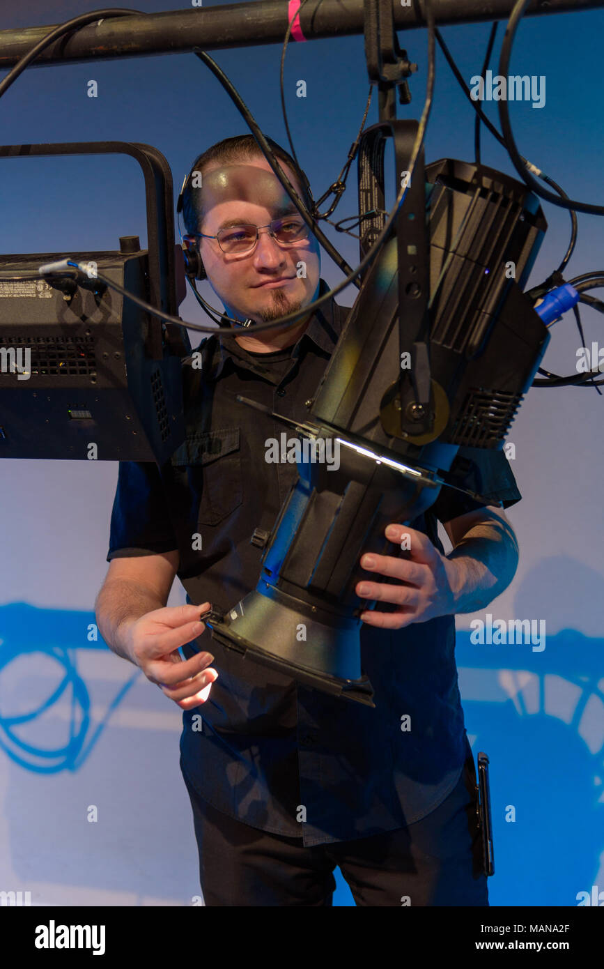 Male model in technical hi-res stock photography and images - Alamy