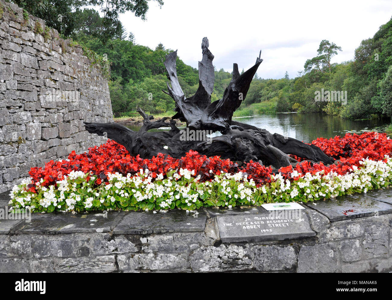 sculpture, cong, co. mayo, ireland Stock Photo - Alamy