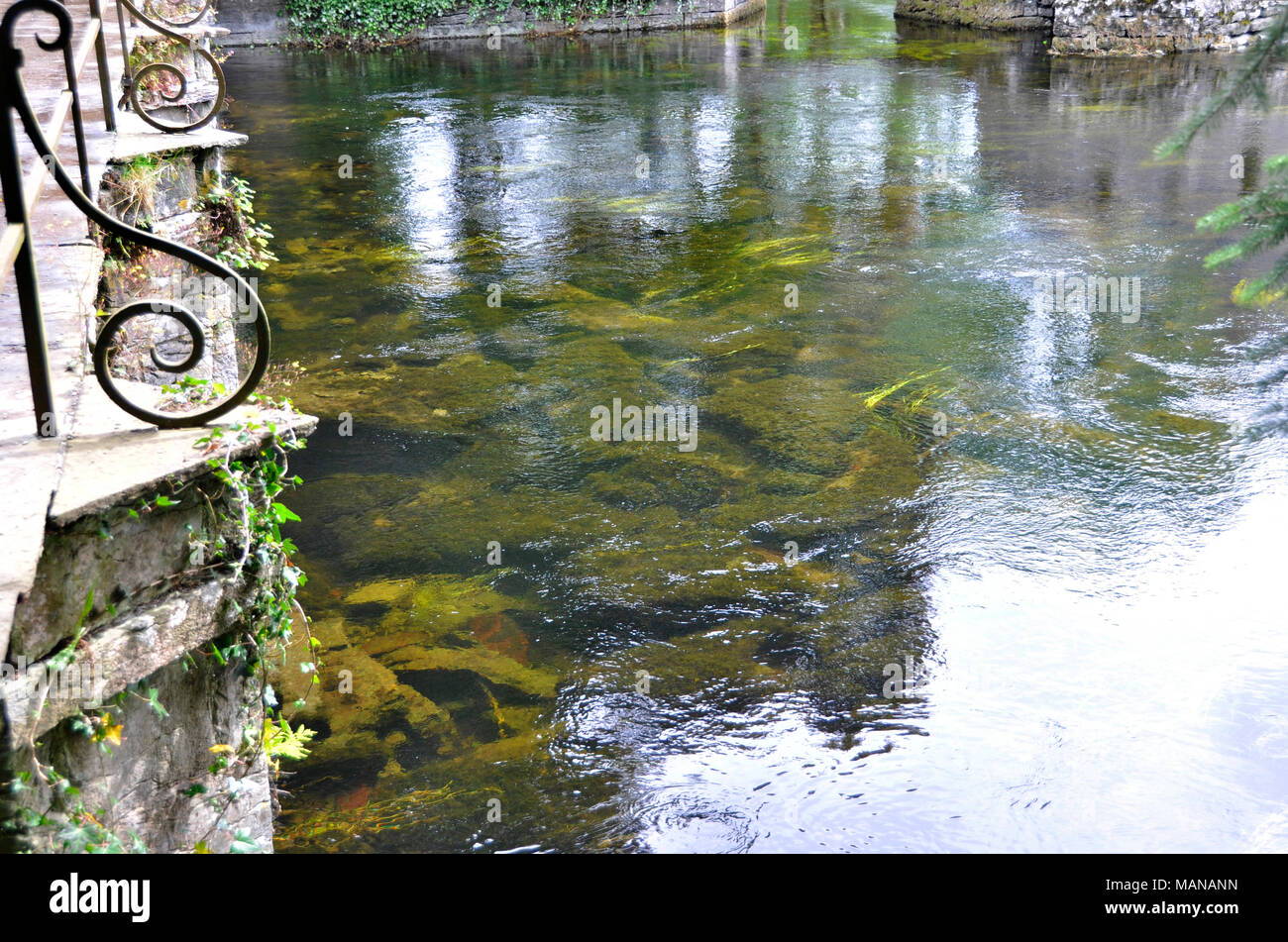 river cong, cong, co. mayo, ireland Stock Photo - Alamy