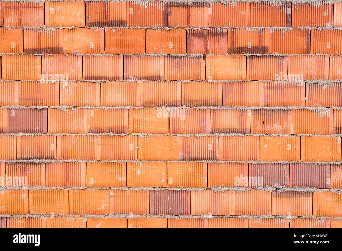 Background texture of thermal clay block wall Stock Photo - Alamy