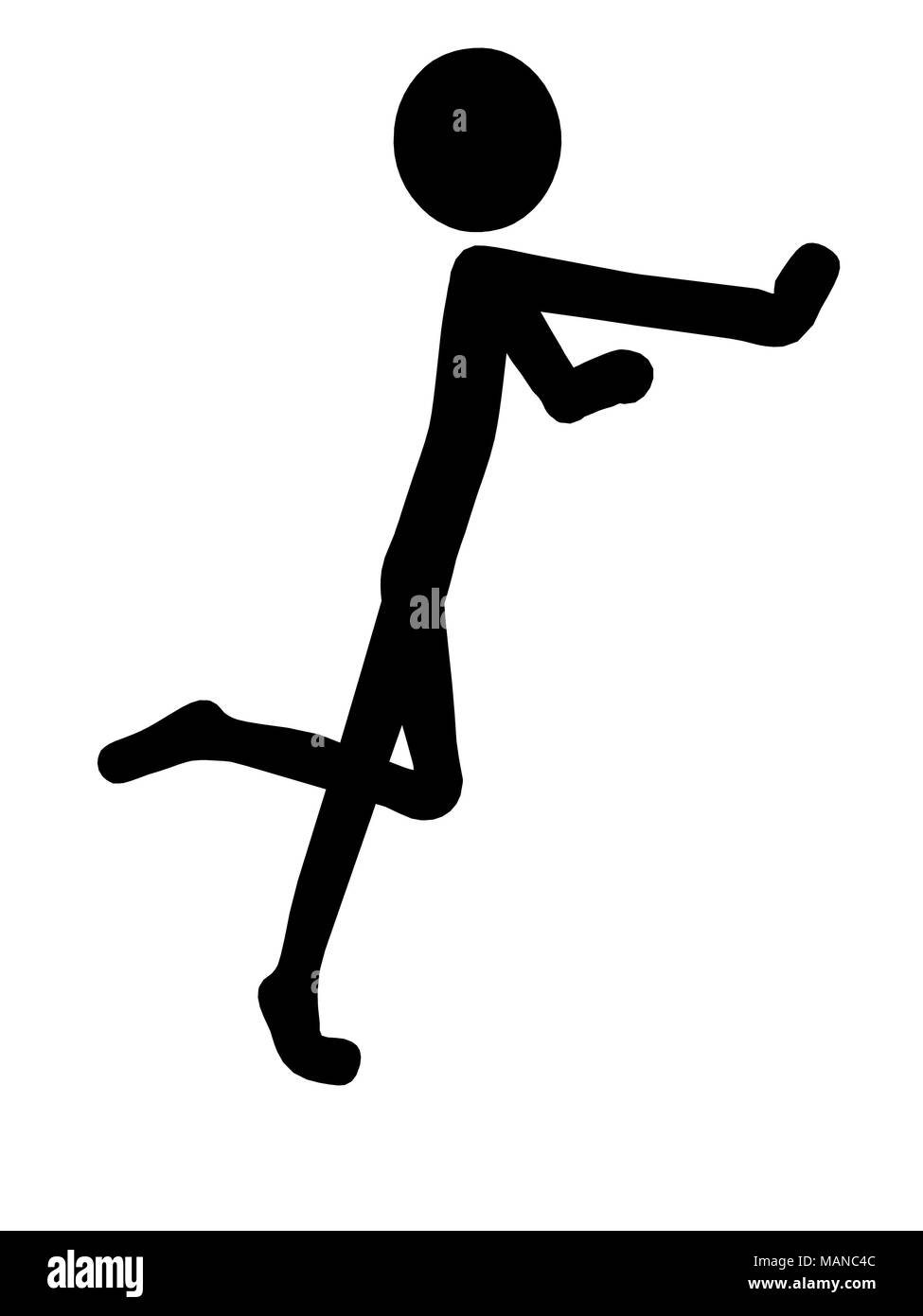 Drilling Annoying Loud Vector Simple Wall Stickman No Face, 60% OFF