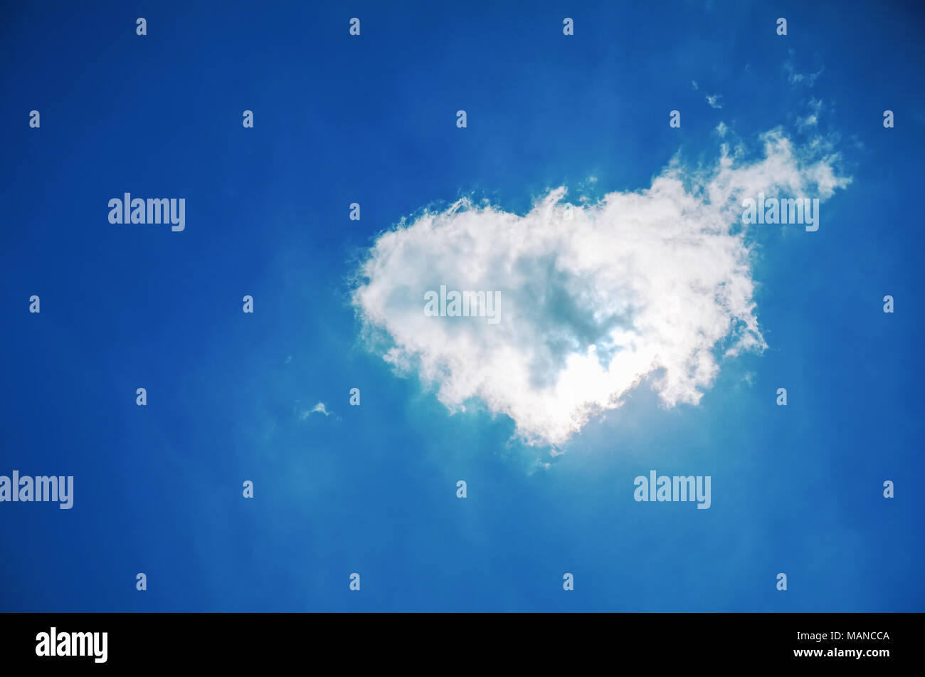 Blue clouds sky hdr weather hi-res stock photography and images - Alamy