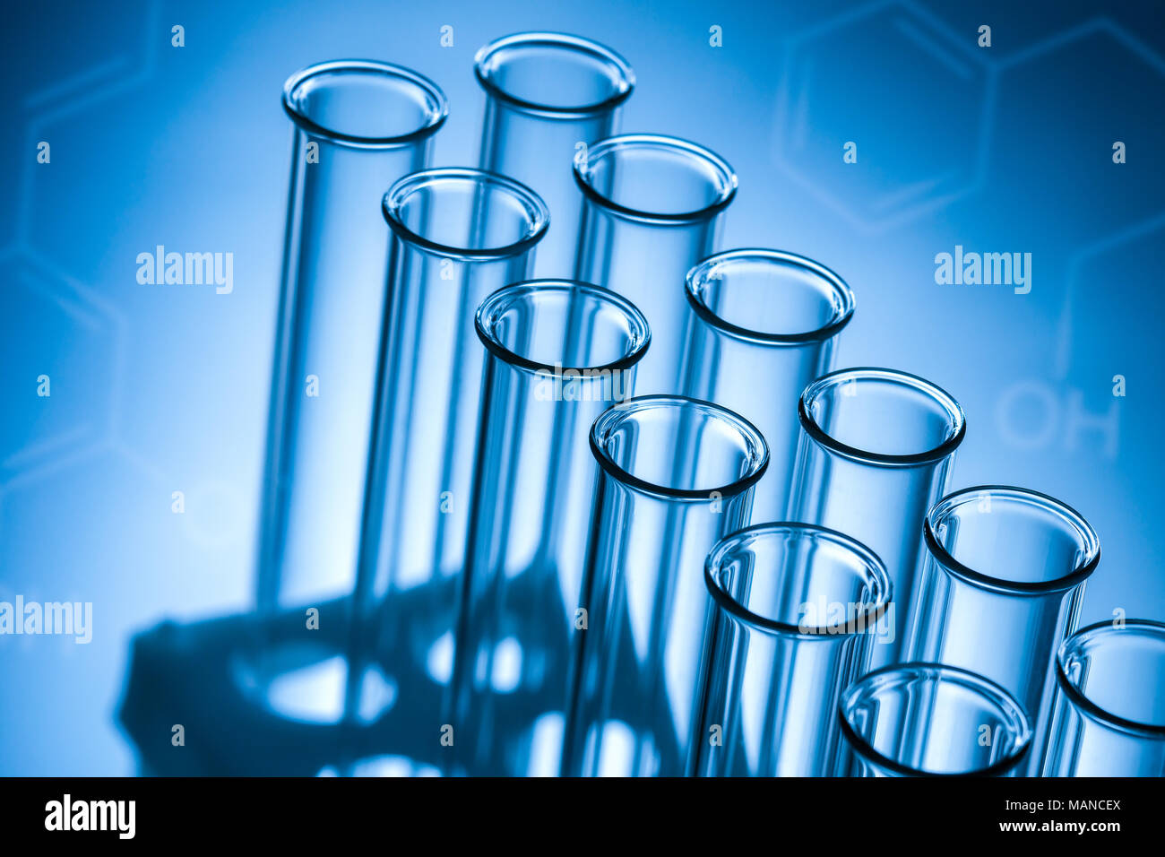 Test tube,abstract science background Stock Photo - Alamy