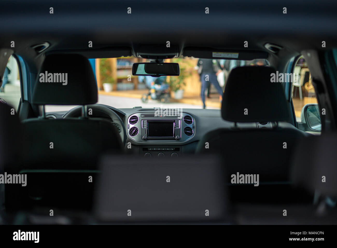 Dashboard car screen road hi-res stock photography and images - Alamy