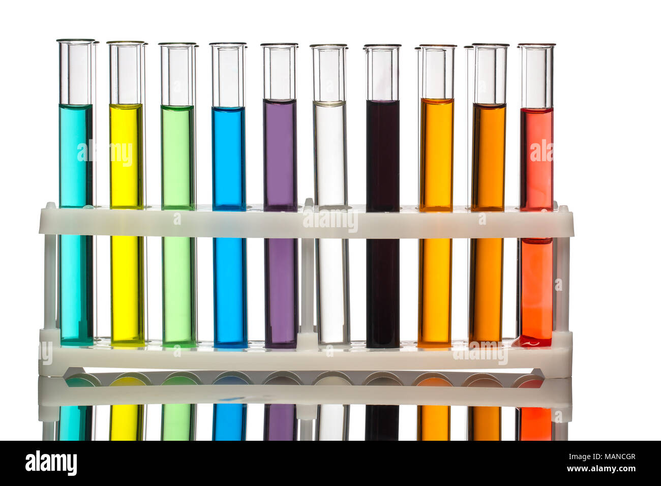 Test tubes with colorful liquids Stock Photo - Alamy