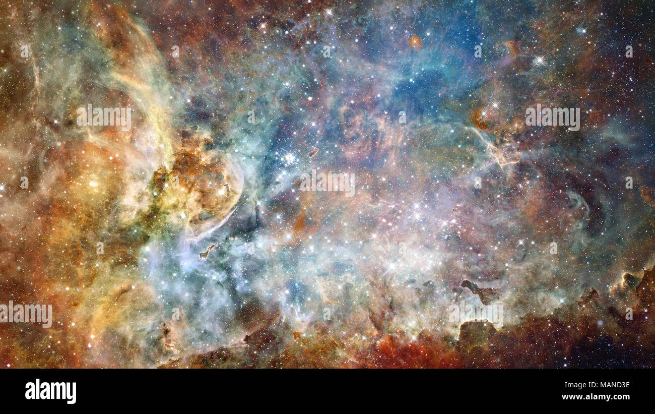 Reflection nebula the site of star formation. Elements of this image ...