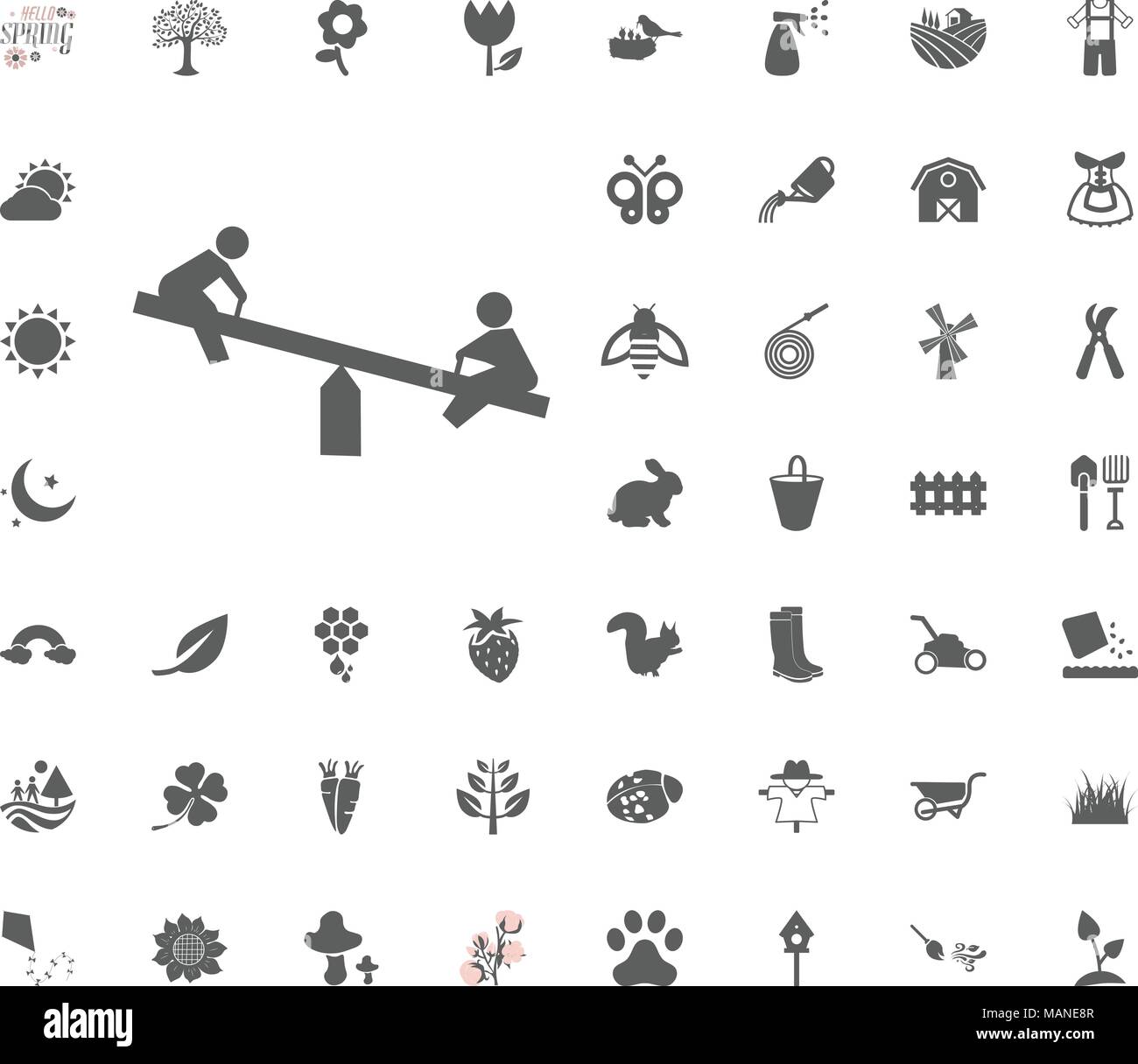 Teeter Stock Vector Images - Alamy