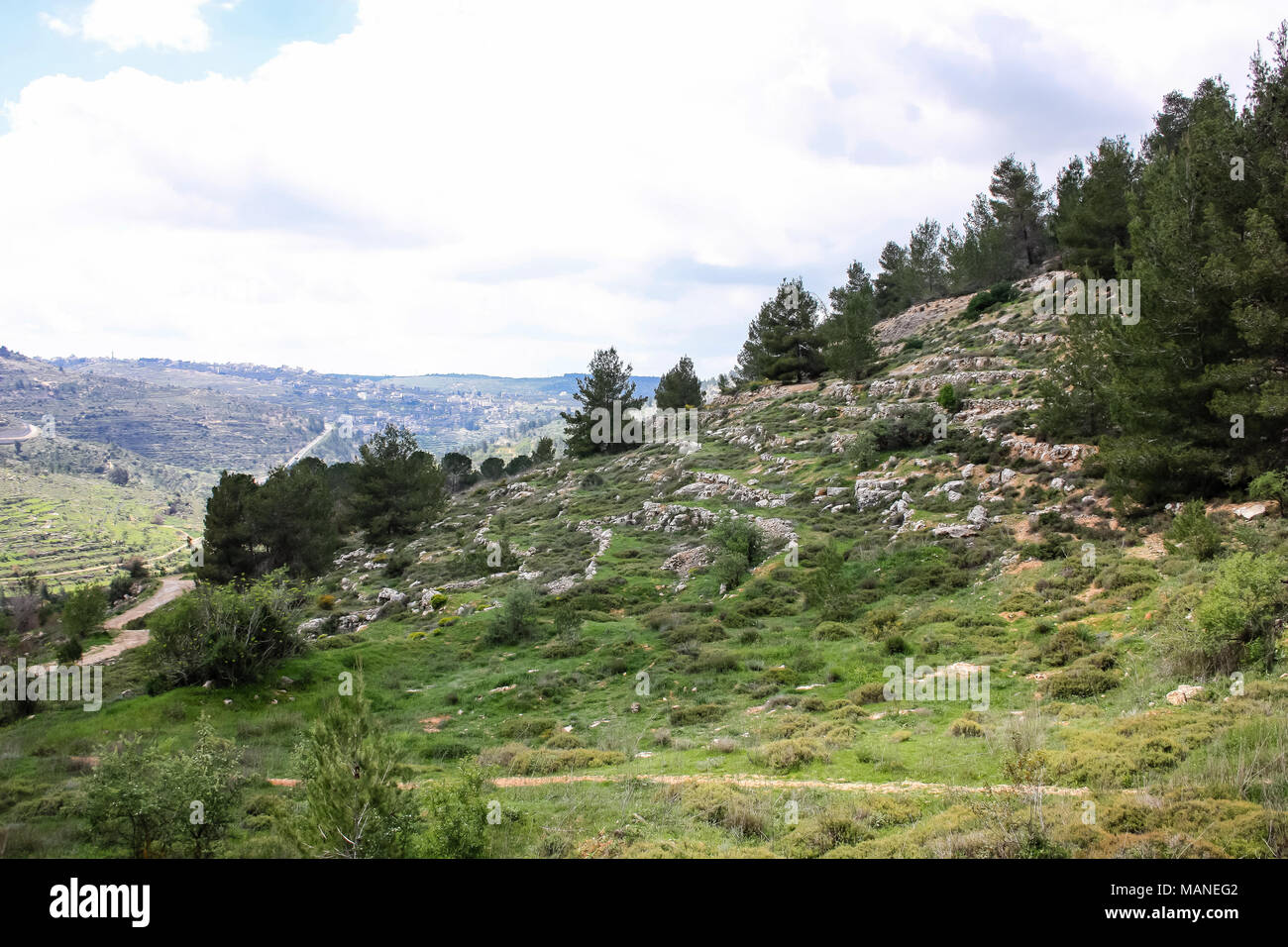 Nature and landscape around Jerusalem in Israel Landscape and nature at ...