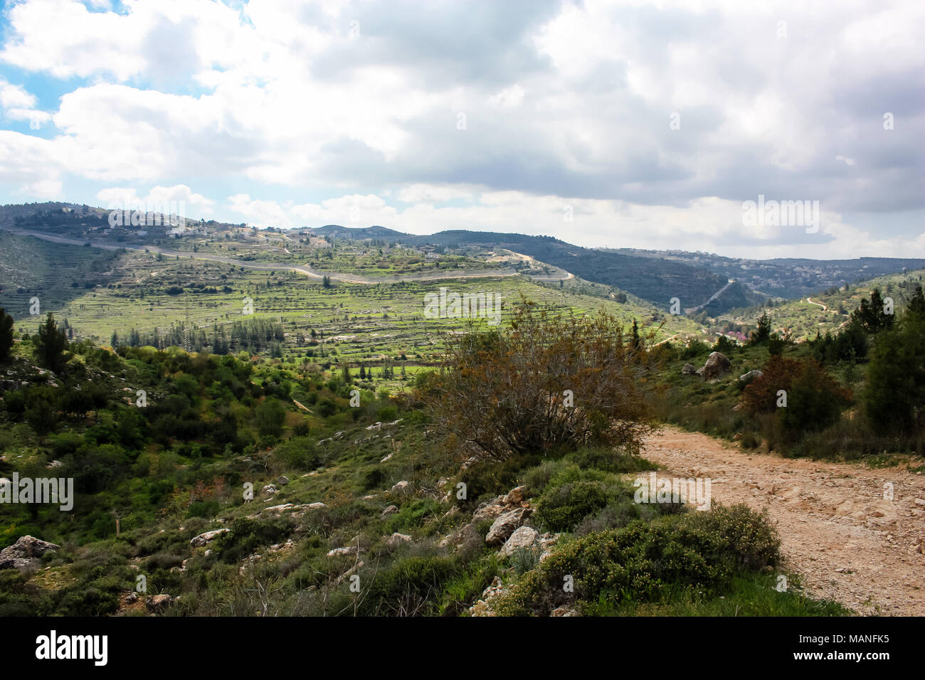Nature and landscape around Jerusalem in Israel Landscape and nature at ...