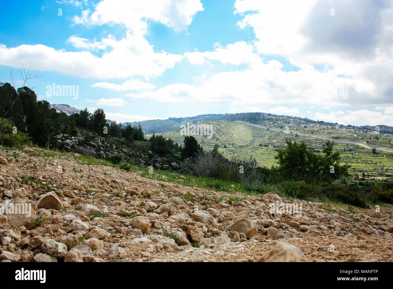 Nature and landscape around Jerusalem in Israel Landscape and nature at ...