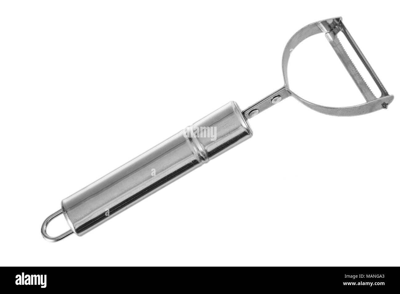 Potato peel cook meal food peeler Black and White Stock Photos & Images ...