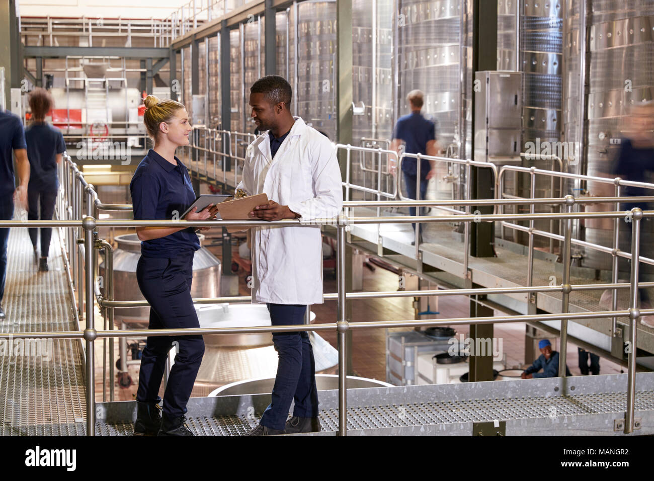 Two business people talking close up hi-res stock photography and ...