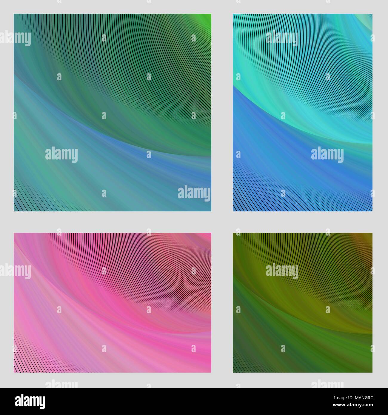 Psychedelic brochure background set Stock Vector Image & Art - Alamy