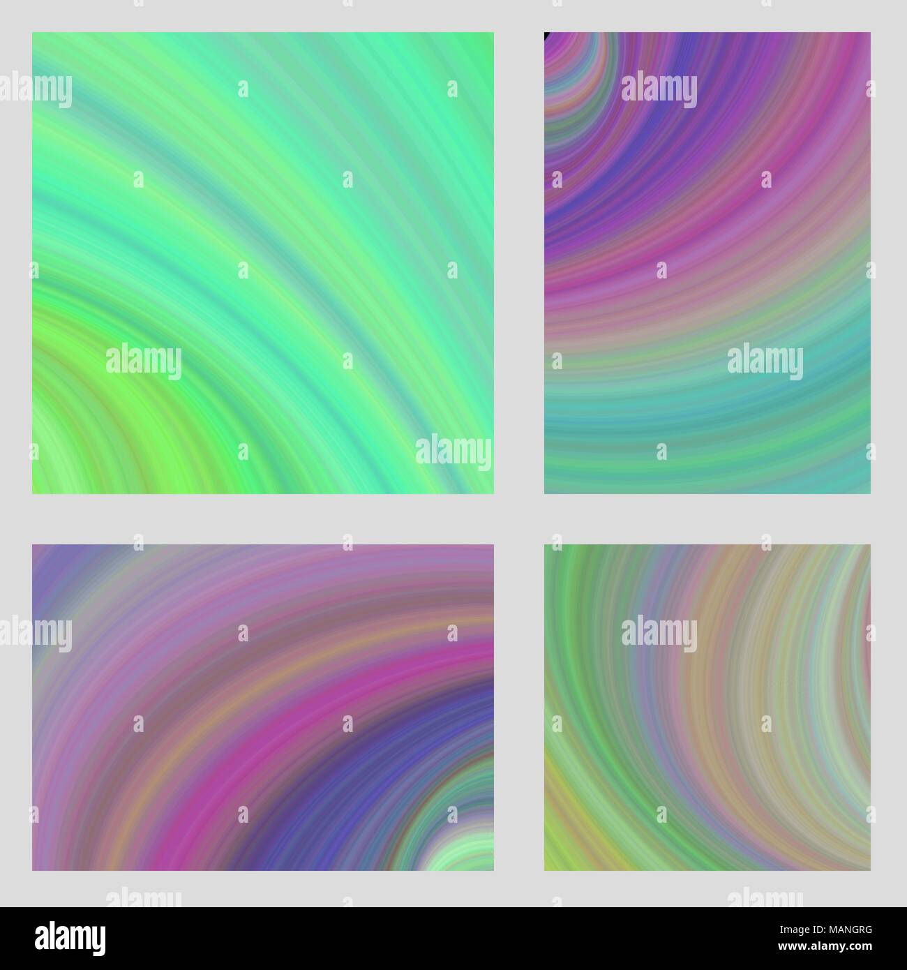 Multicolored psychedelic brochure background set Stock Vector Image & Art - Alamy
