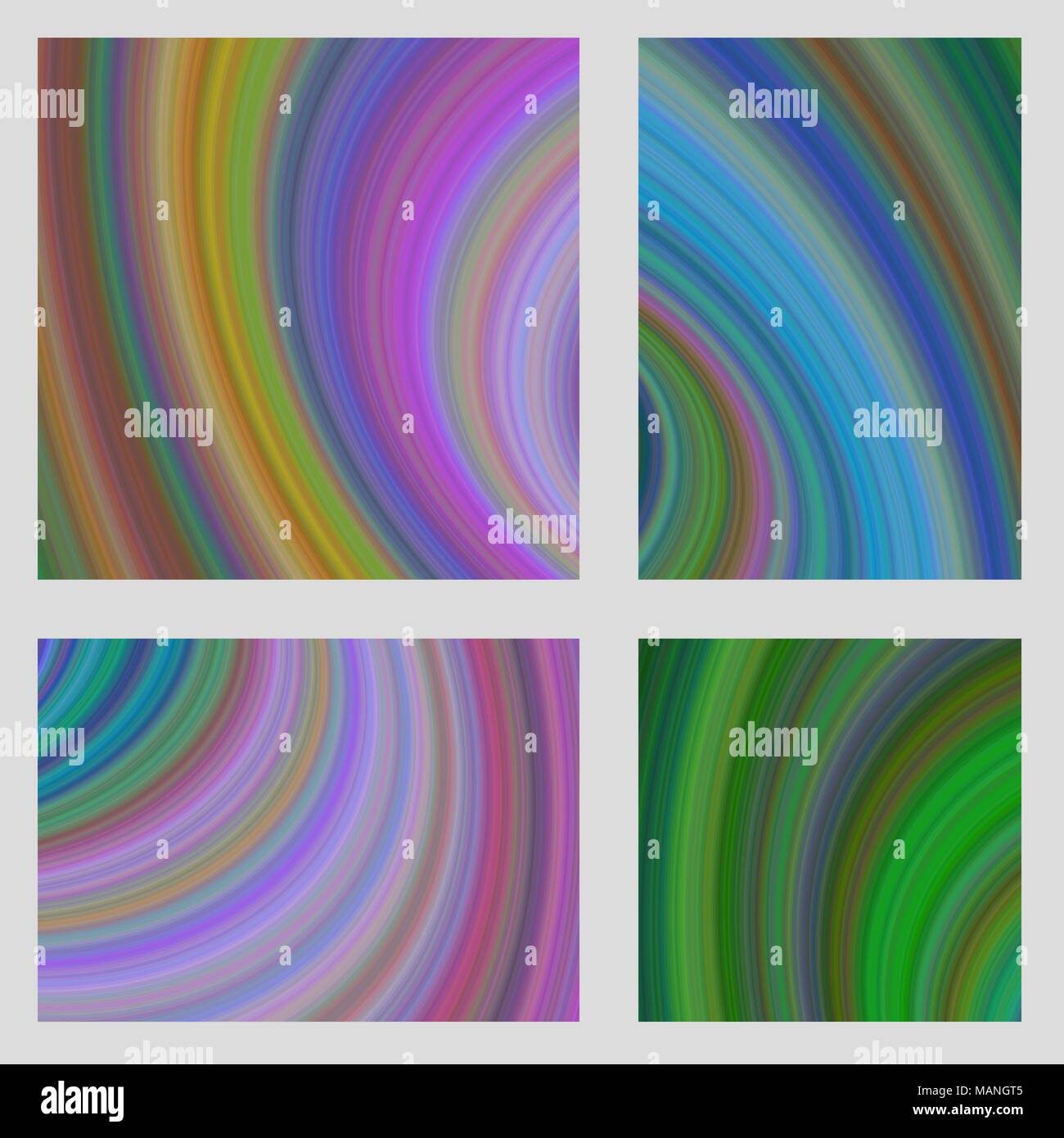 Abstract psychedelic brochure background set Stock Vector Image & Art - Alamy