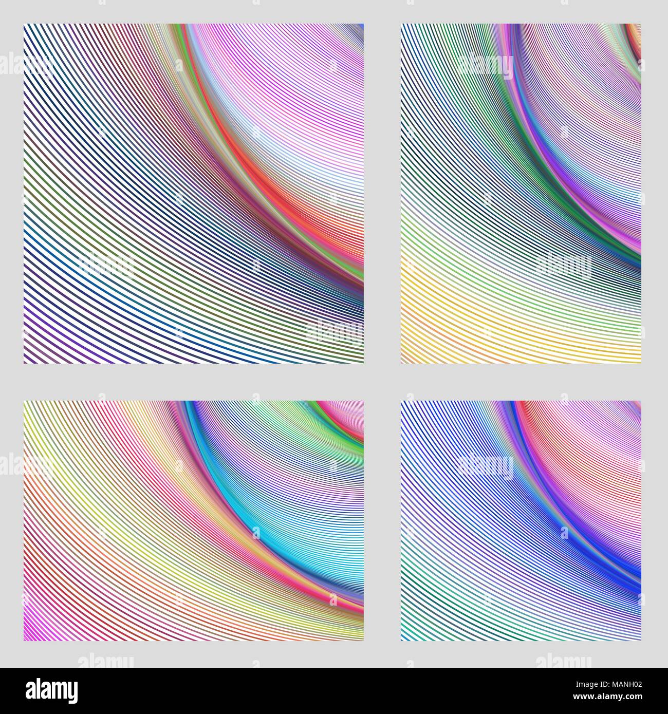 Abstract digital brochure background set Stock Vector Image & Art - Alamy