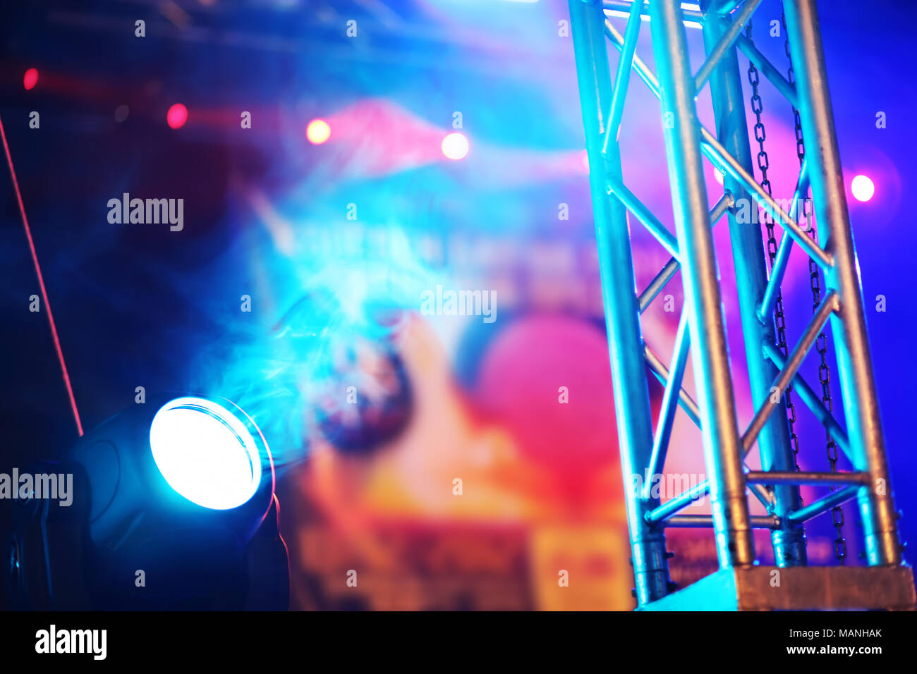 Stage floor lights hi-res stock photography and images - Alamy