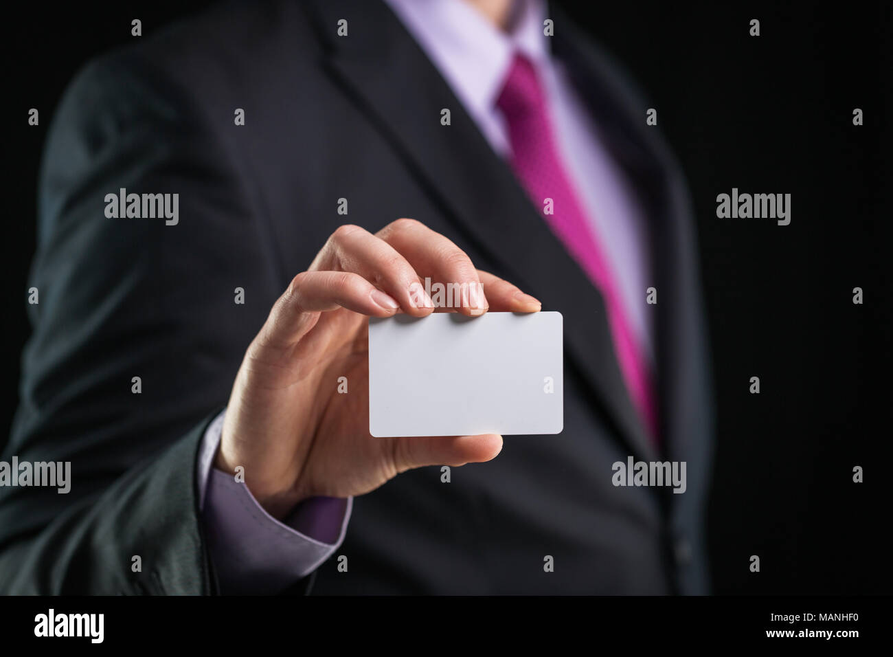 Businessman business card hi-res stock photography and images - Alamy