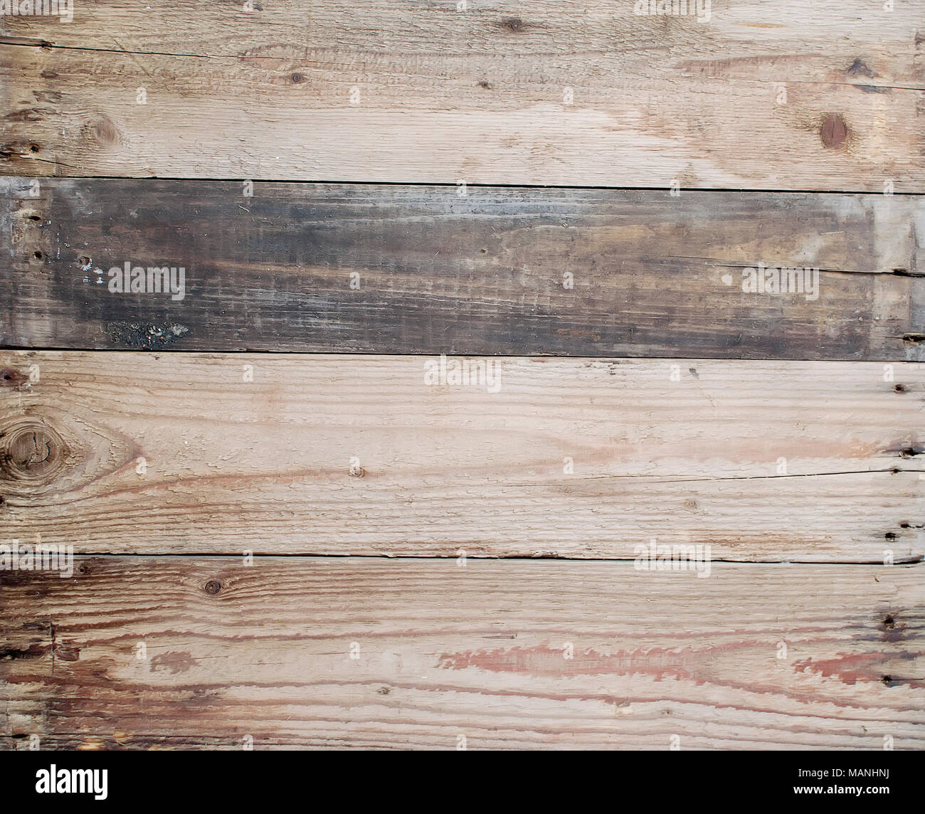 Top view of brown rustic wooden background with planks Stock Photo - Alamy