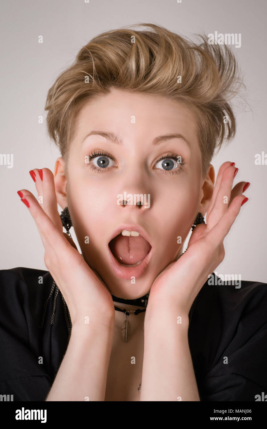 Shocked amazed astonished woman hi-res stock photography and images - Alamy Shocked amazed astonished woman hi-res stock photography and images - Alamy