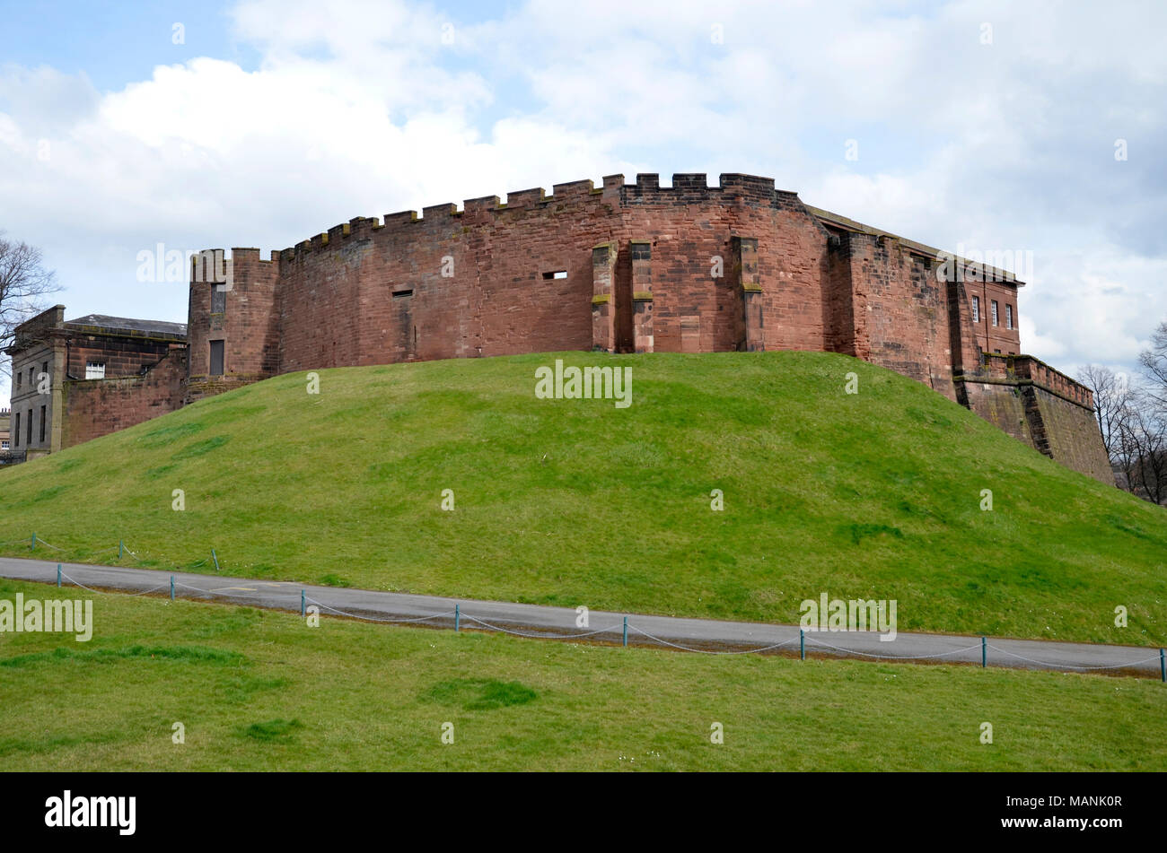 Norman castle chester hi-res stock photography and images - Alamy