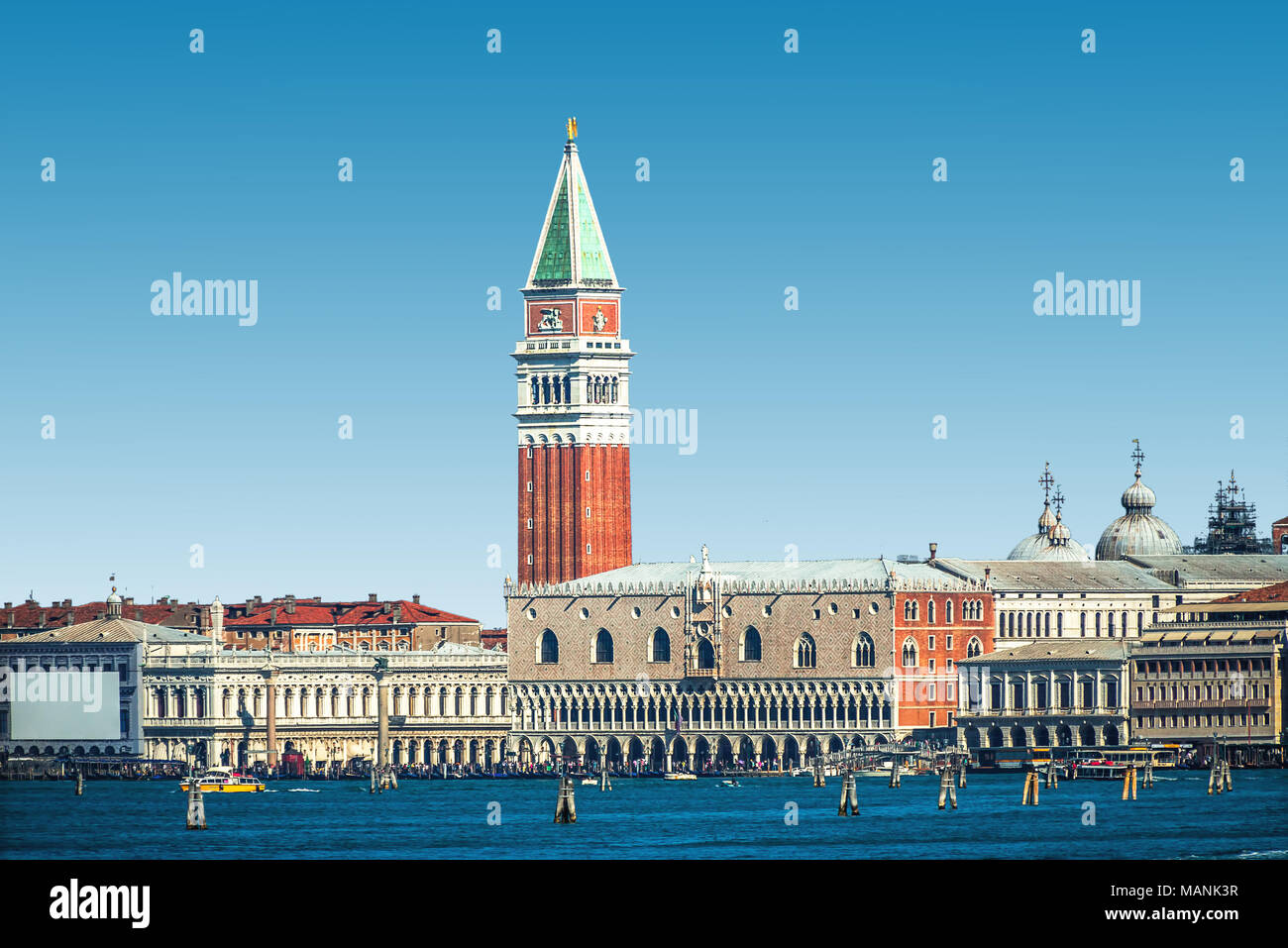 Grand Canal and Piazza San Marco, Venice, Italy Stock Photo - Alamy