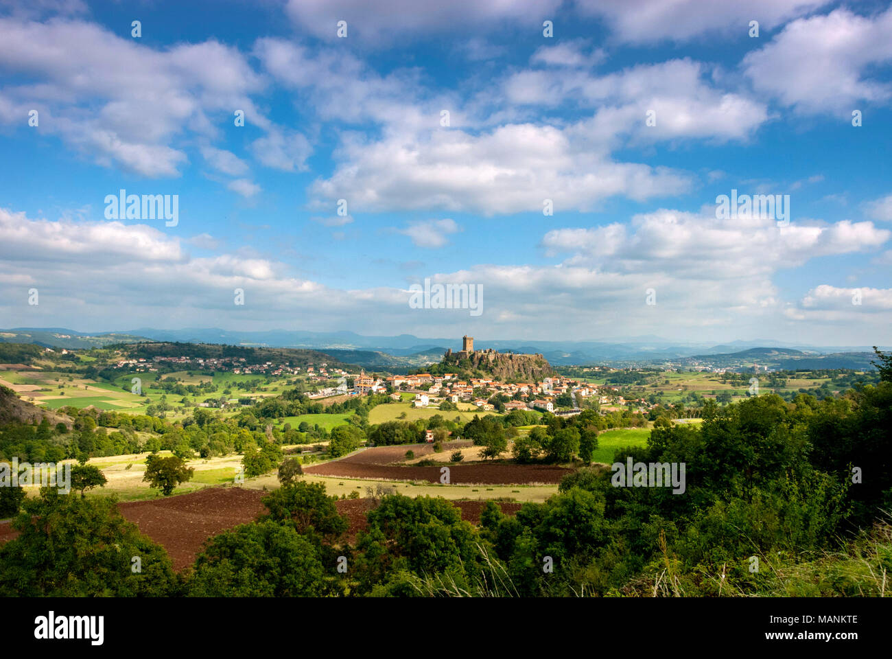 Fortress of Polignac, Haute Loire, Auvergne, France Stock Photo - Alamy