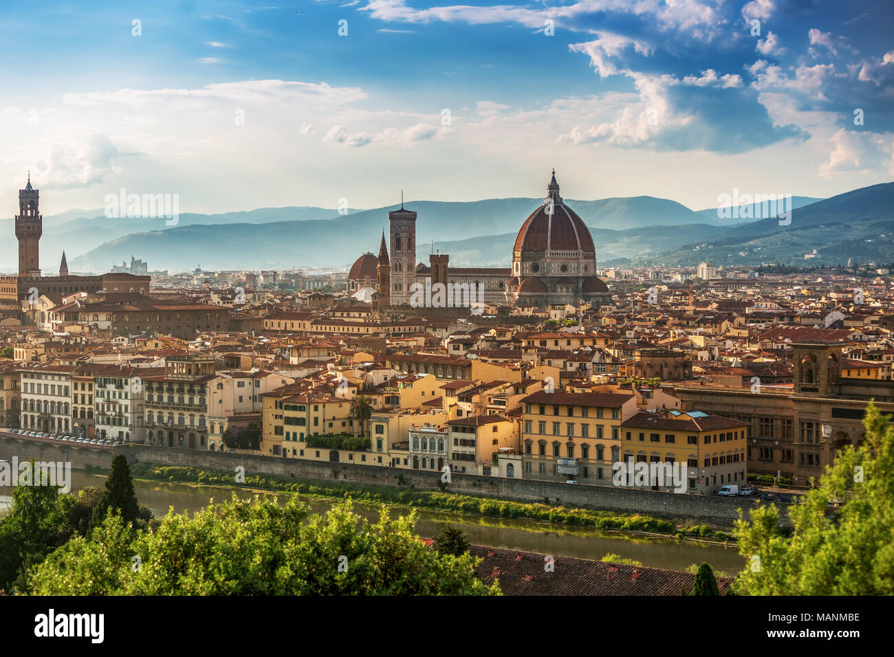 Florence city skyline hi-res stock photography and images - Alamy