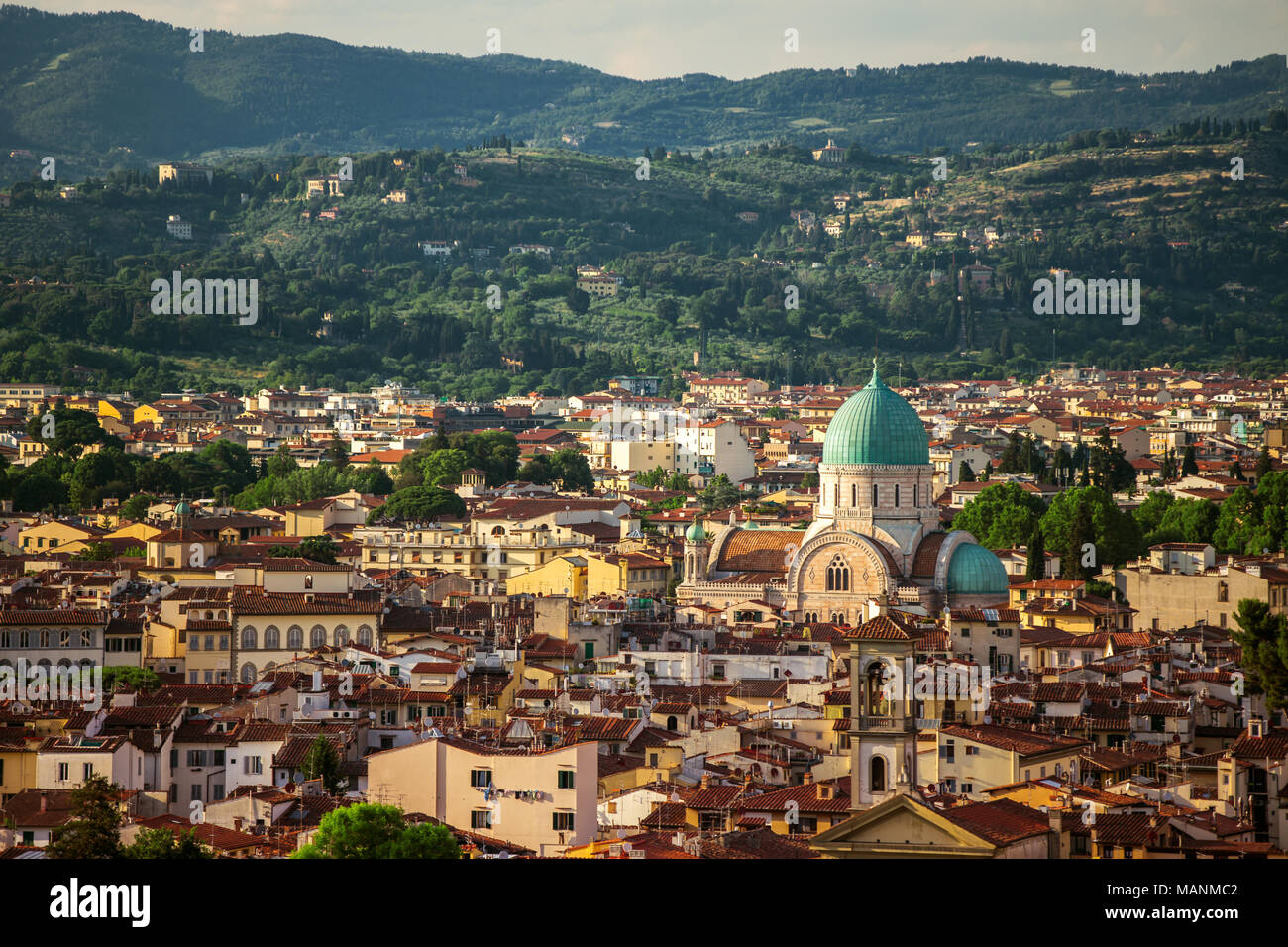 Florence during the sunset hi-res stock photography and images - Alamy