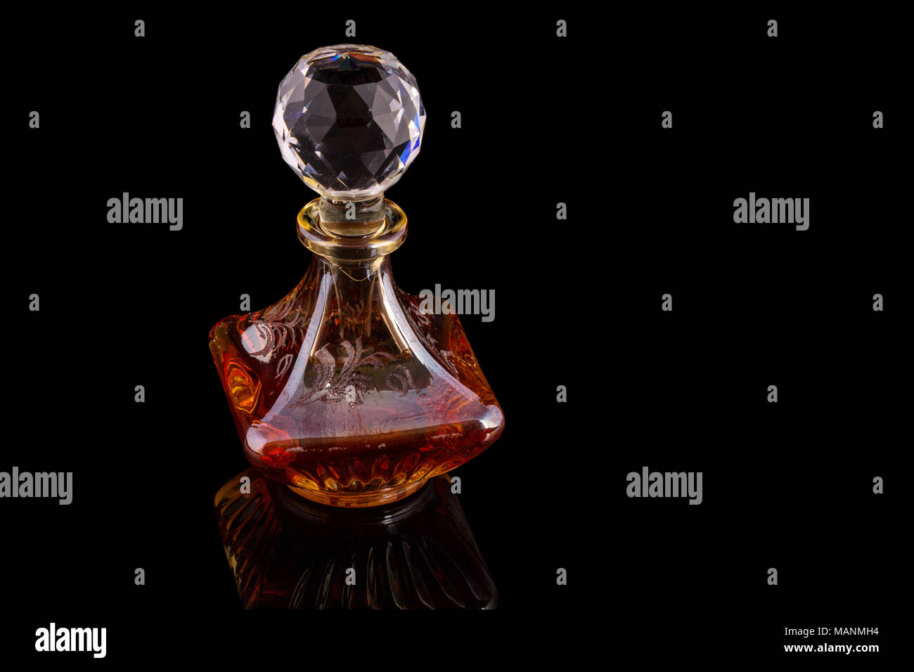Close Up Shot Of Traditional Luxury Arabic Oud Red Oil Perfume In A ...