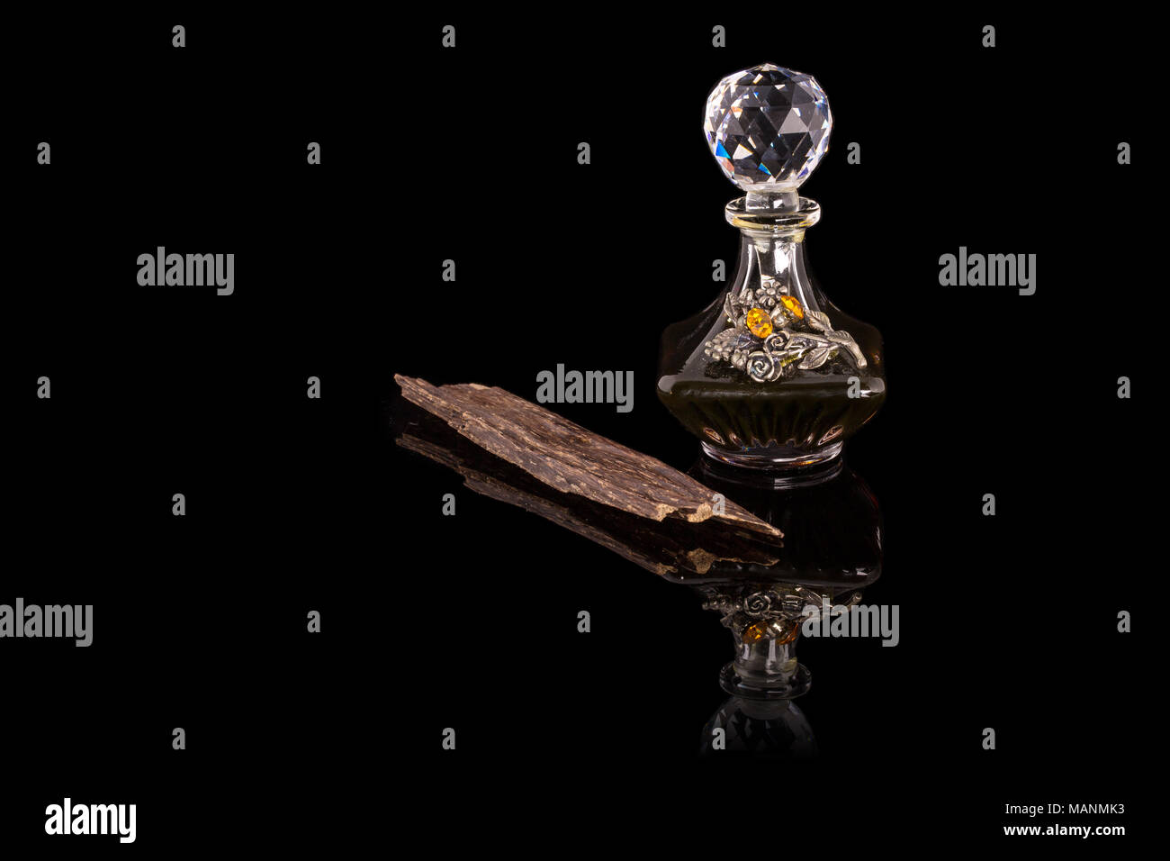 Close Up Shot Of Traditional Luxury Arabic Oud Oil Perfume In A ...