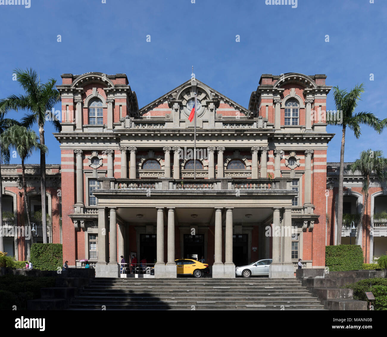 The old wing of National Taiwan University Hospital (NTUH) in Taipwi ...