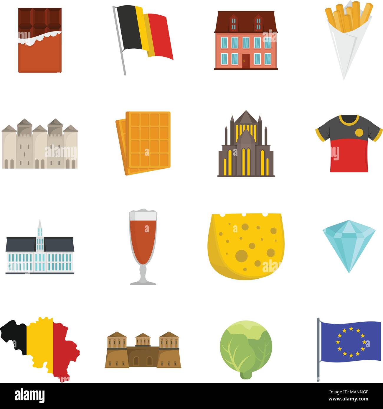 Belgium design elements Cut Out Stock Images & Pictures - Alamy