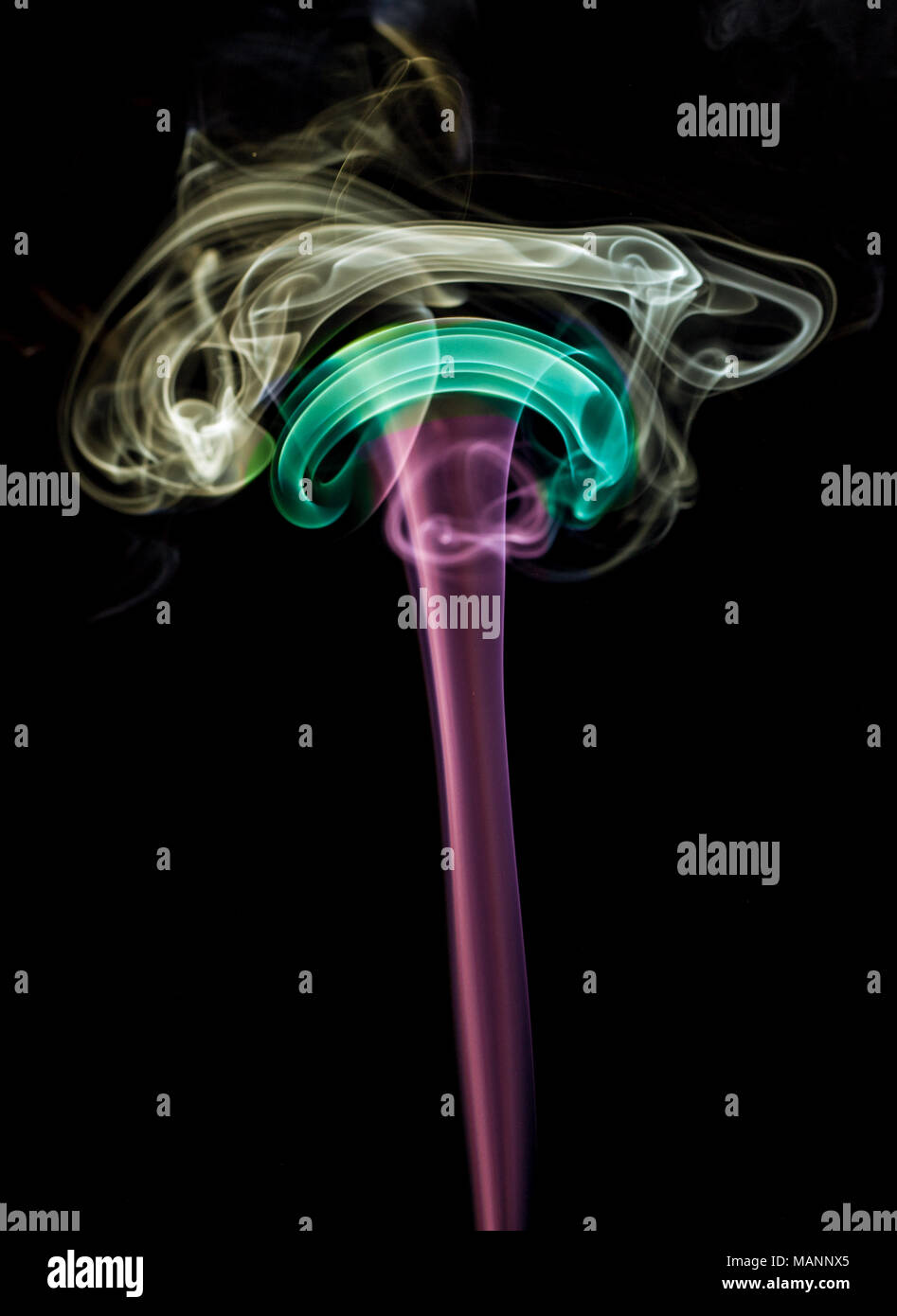 Beautiful smoke background Stock Photo - Alamy