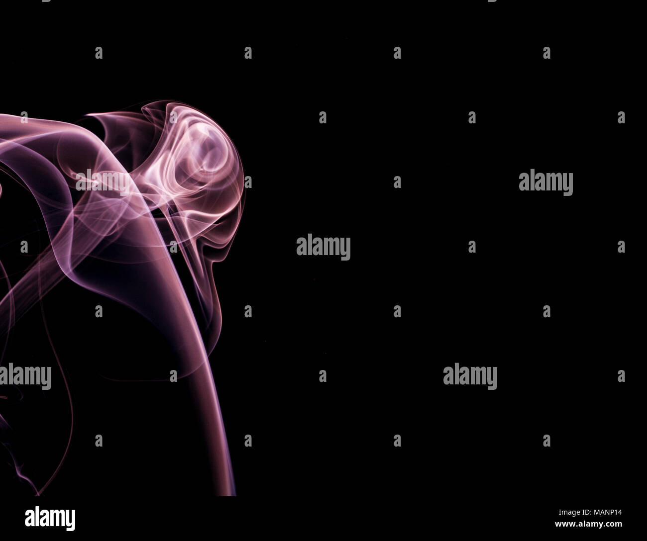 Beautiful smoke background Stock Photo - Alamy