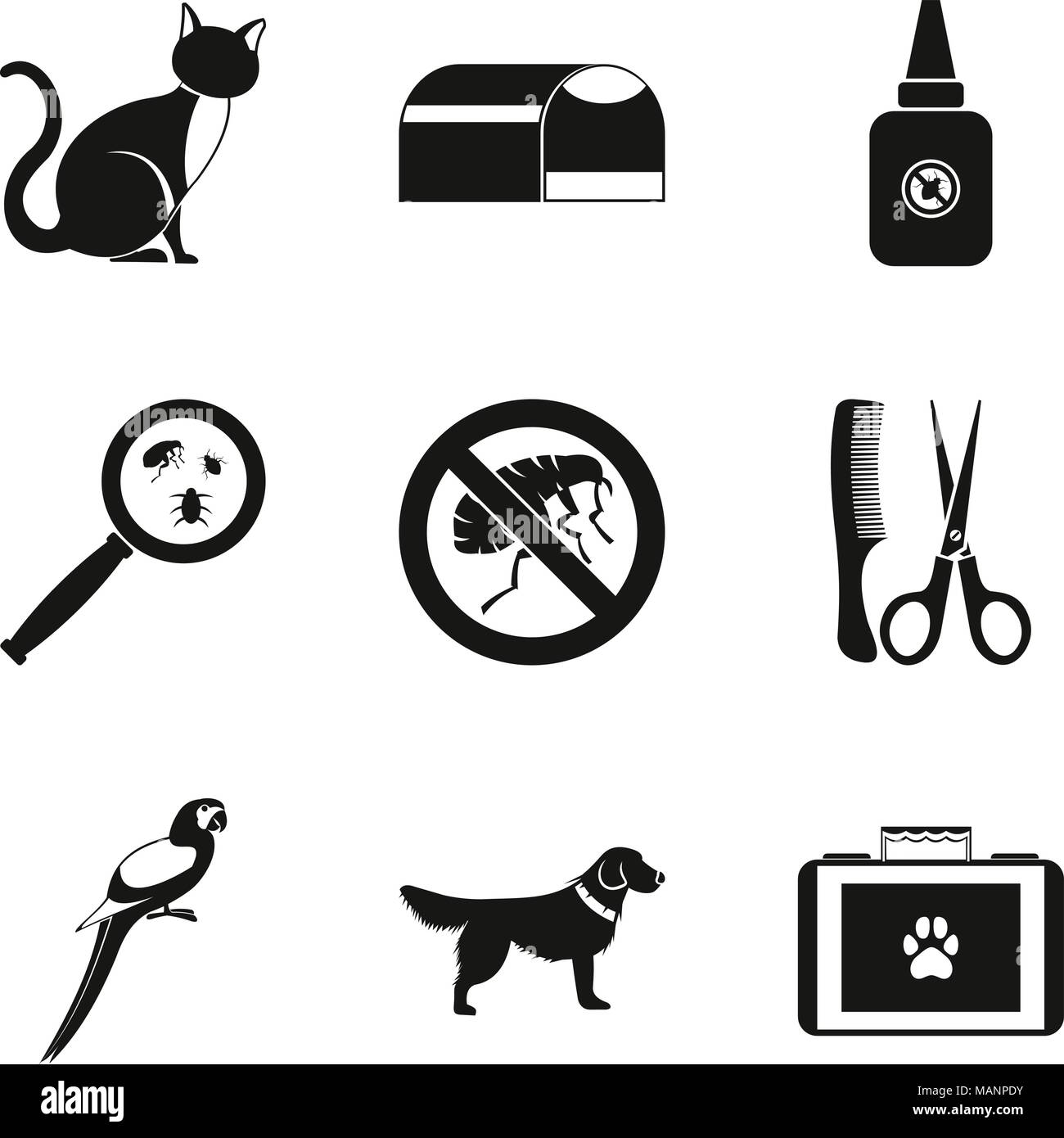 Female veterinary surgeon Stock Vector Images - Alamy