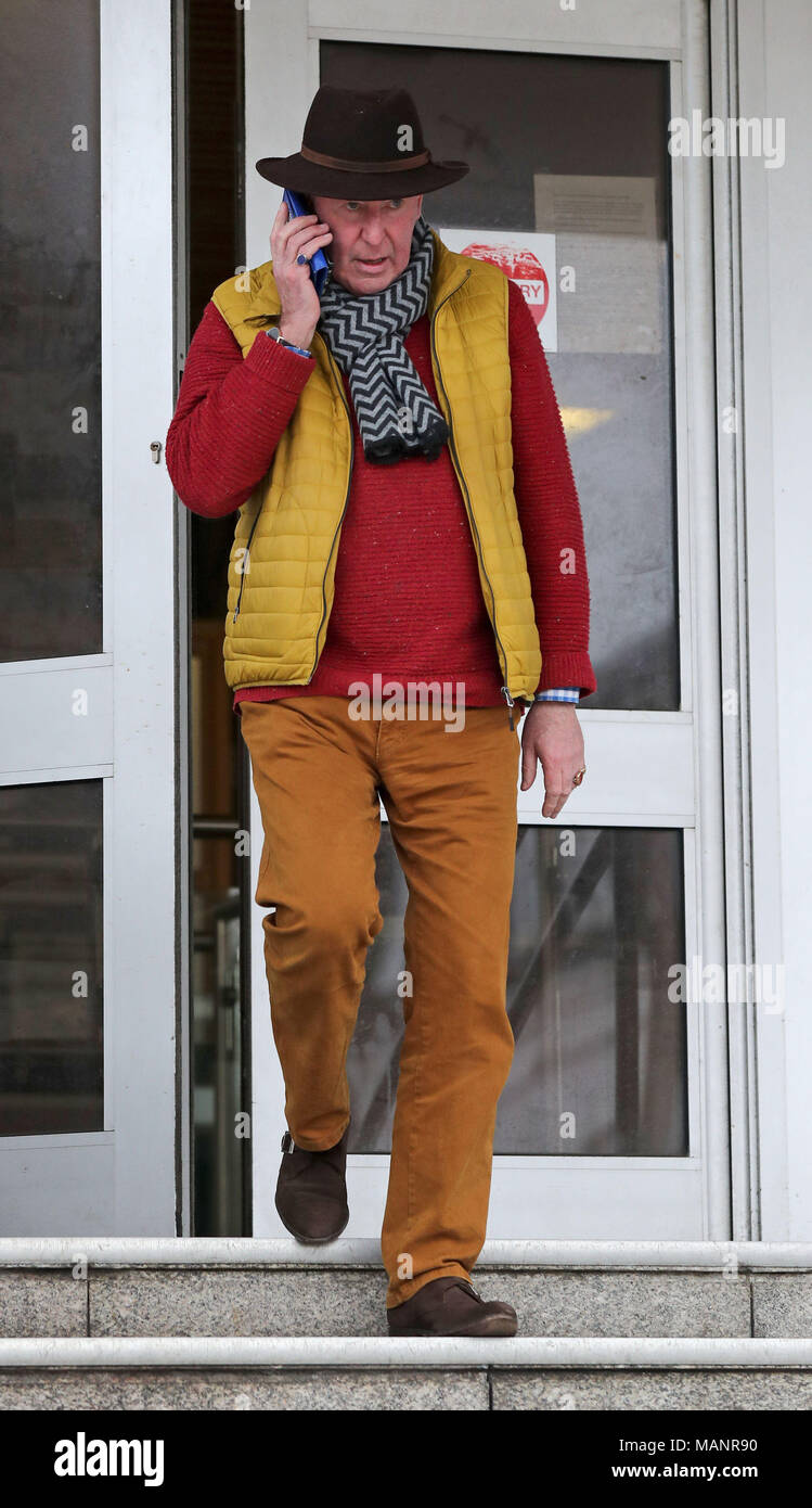 Gary dobbie leaves brighton magistrates court hi-res stock photography ...